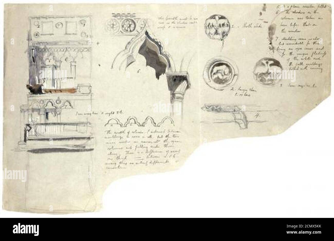 John ruskin venice Banque d'images détourées - Alamy