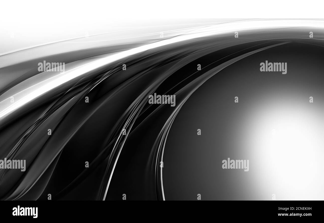 Tourbillon graphique noir et blanc Banque d'images noir et blanc - Alamy