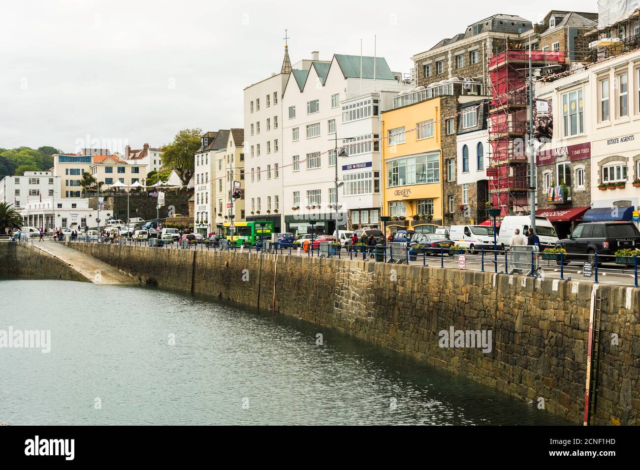 St peter port is the capital of guernsey Banque de photographies et d ...