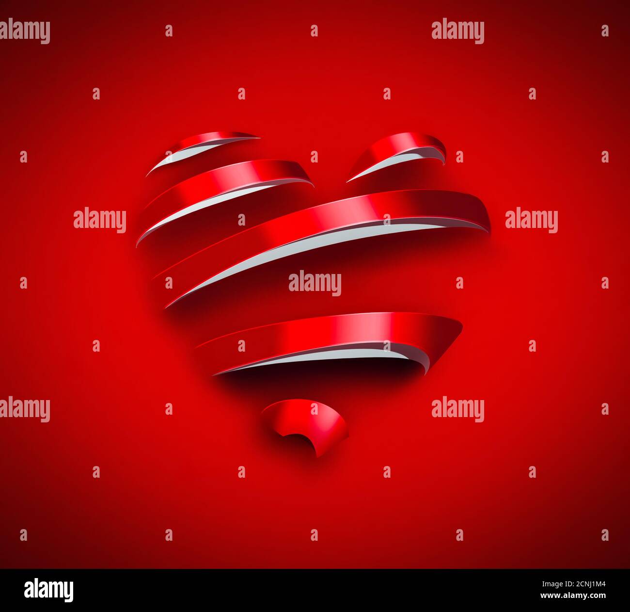 Coeur carte Banque de photographies et d’images à haute résolution - Alamy