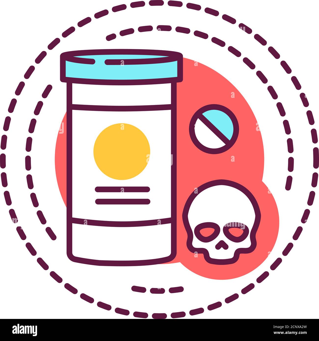Substances stupéfiantes Banque d'images vectorielles - Alamy