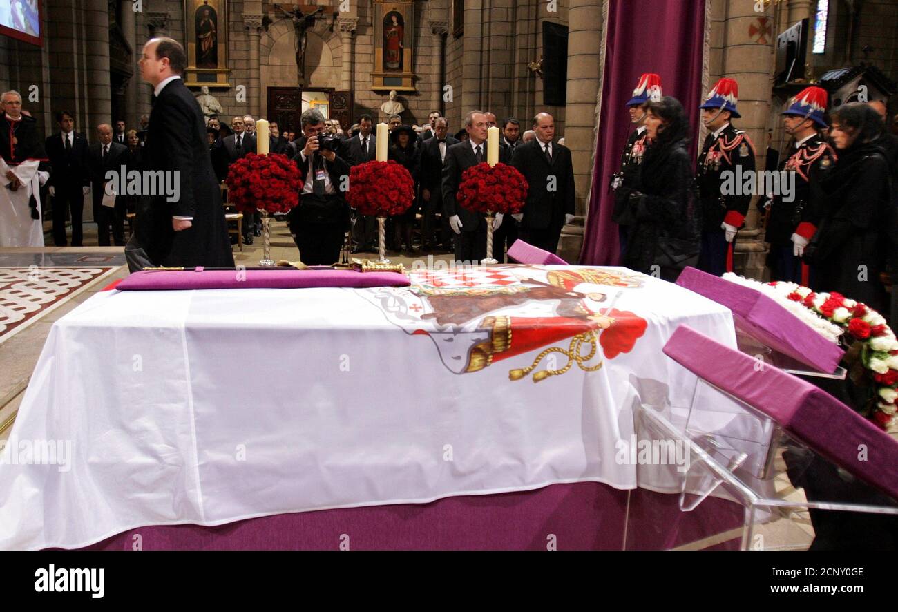 Princess Grace Of Monaco Funeral Banque d'image et photos - Alamy