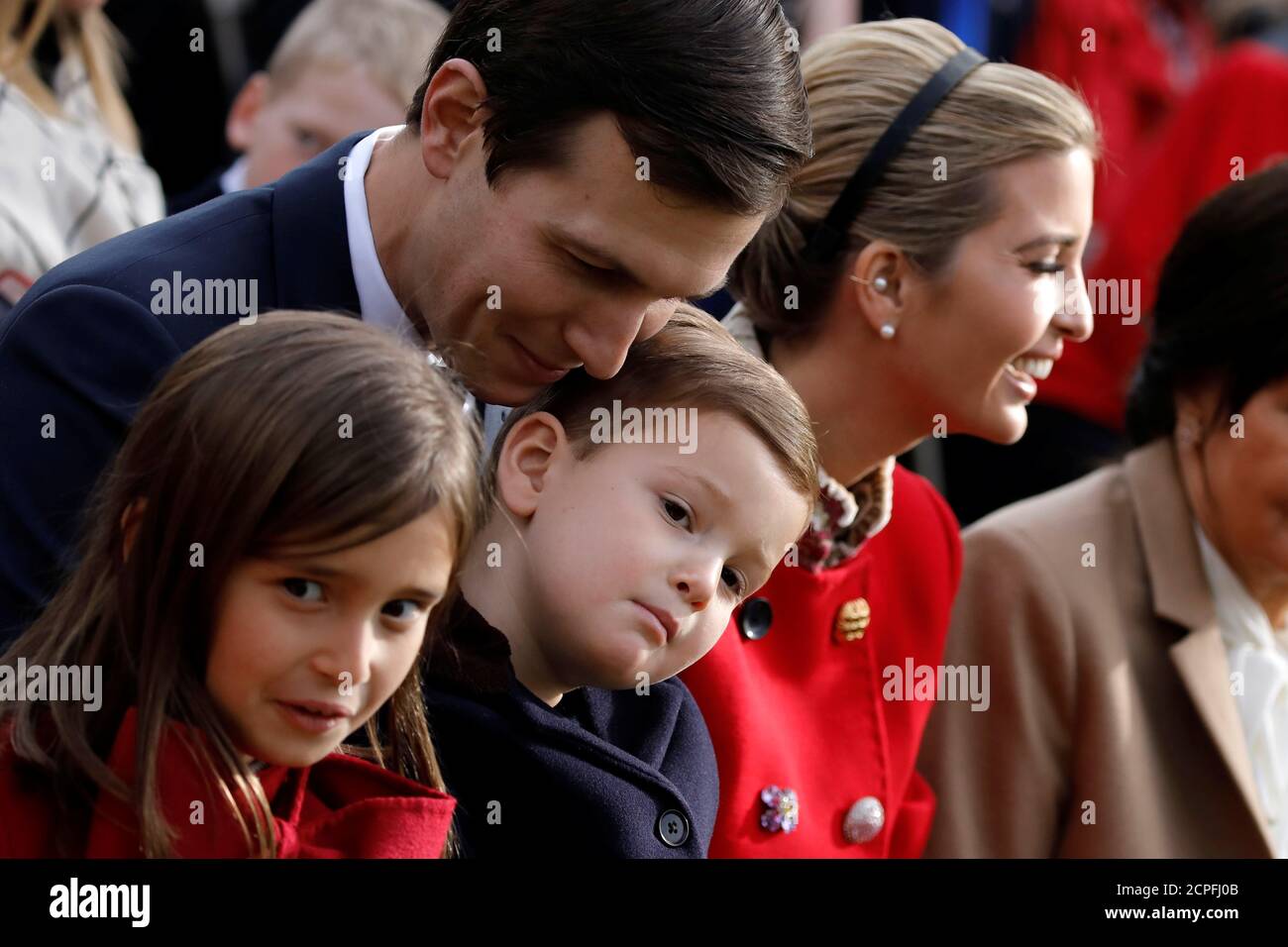 Arabella Rose Kushner Et Jared Kushner Banque d'image et photos - Alamy