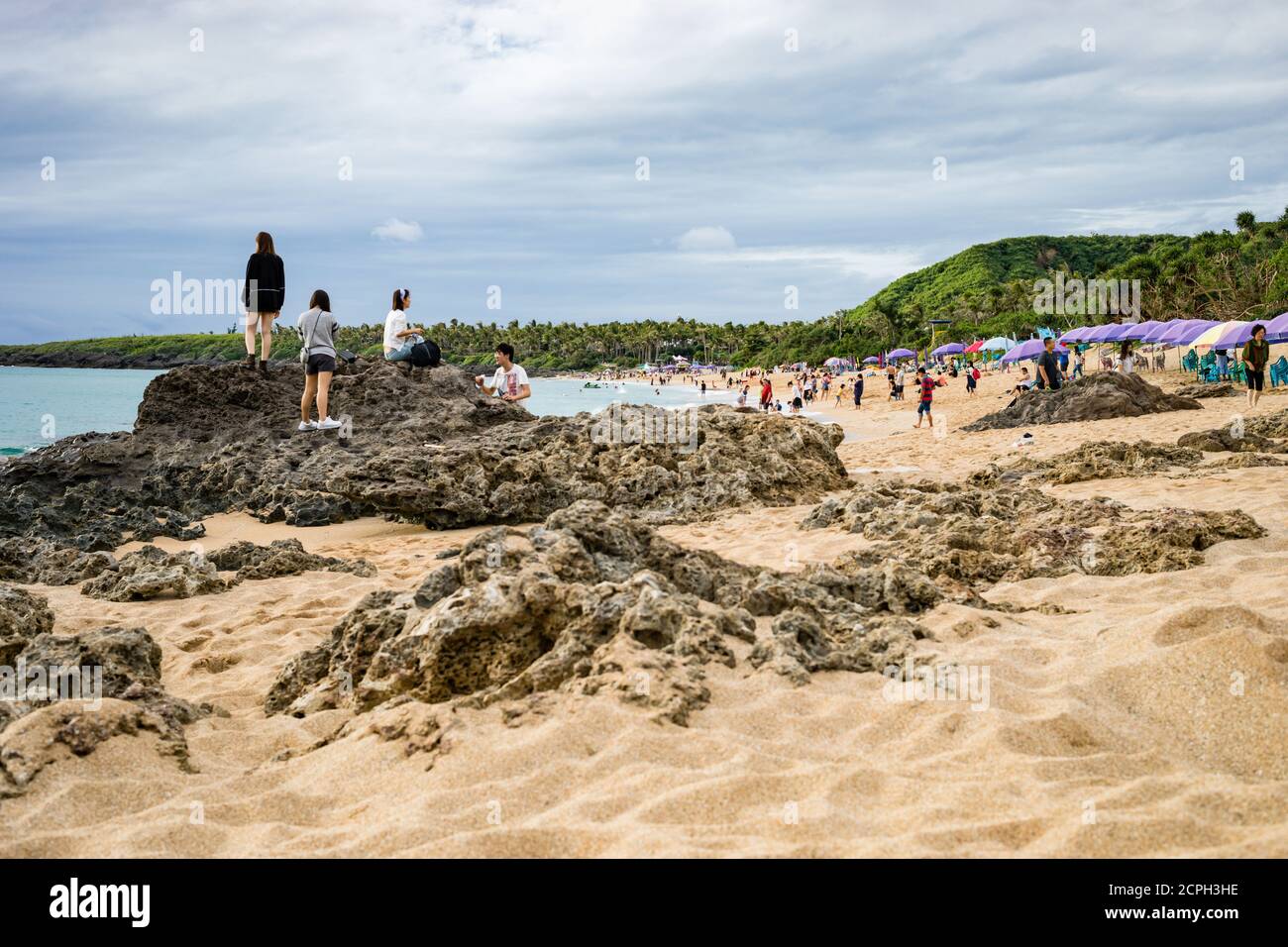 Plage de baisha Banque de photographies et d’images à haute résolution ...