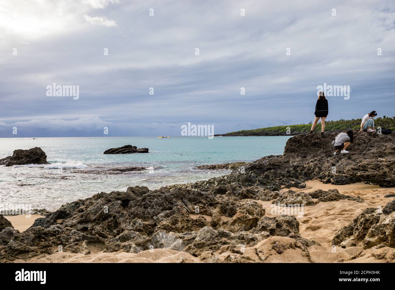 Plage de baisha Banque de photographies et d’images à haute résolution ...