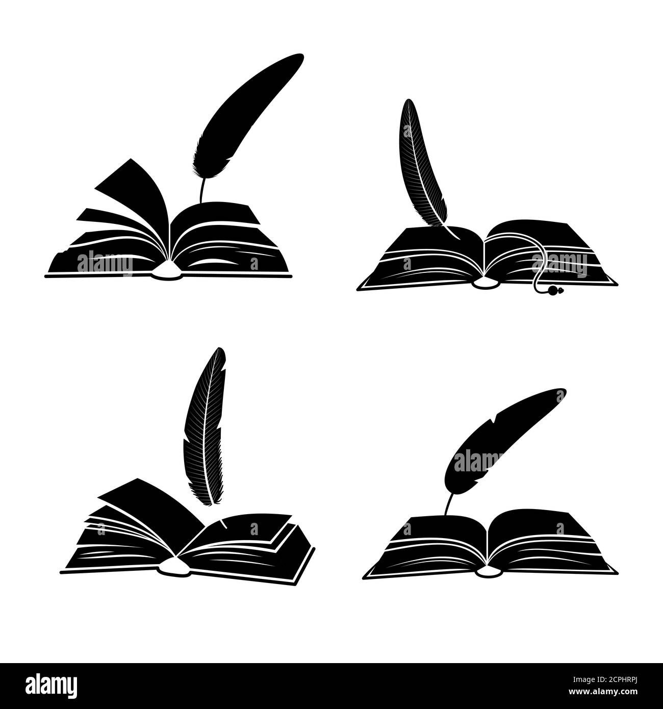 Silhouette De Livre