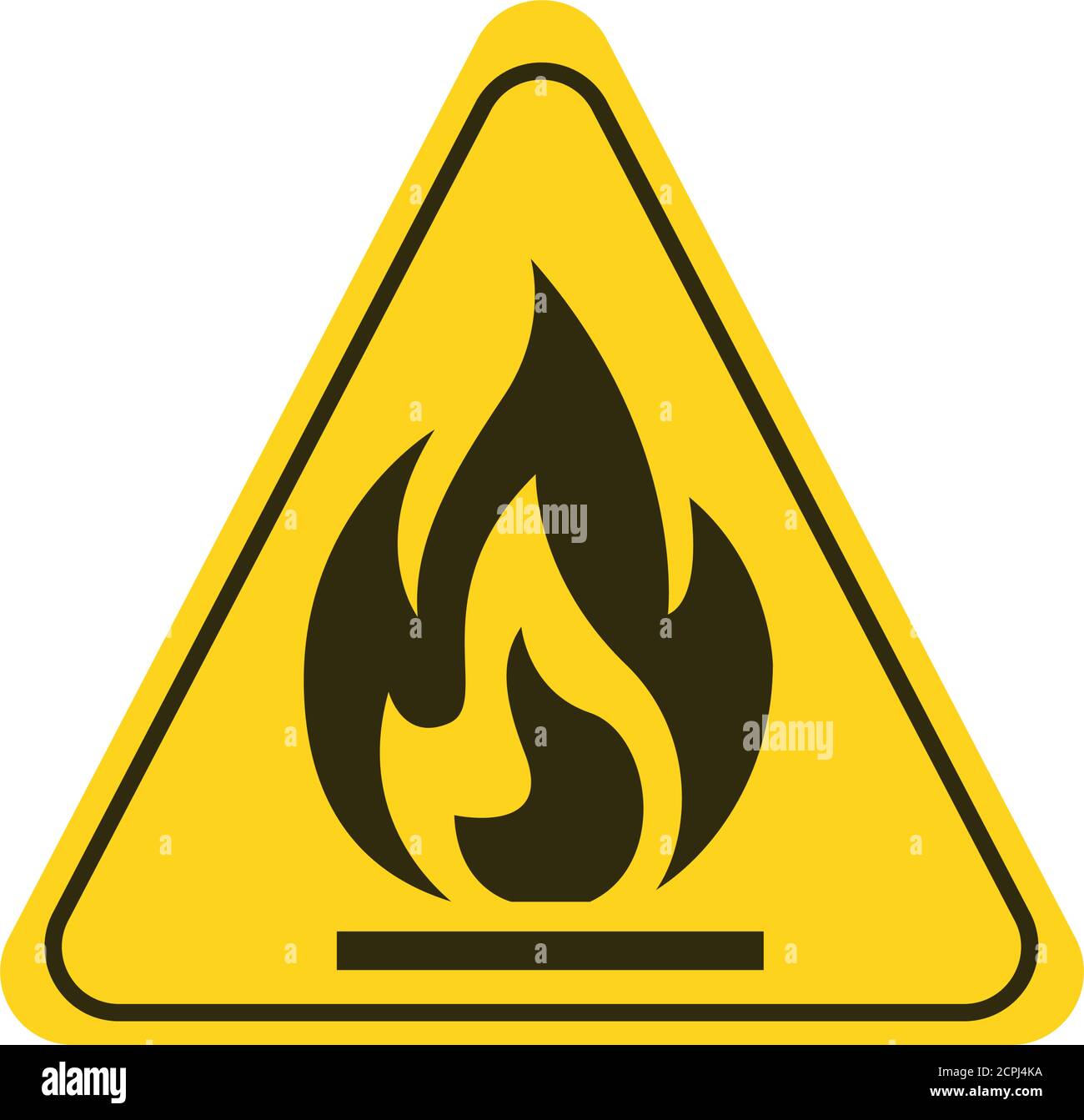 Materiales inflamables Banque d'images vectorielles - Alamy