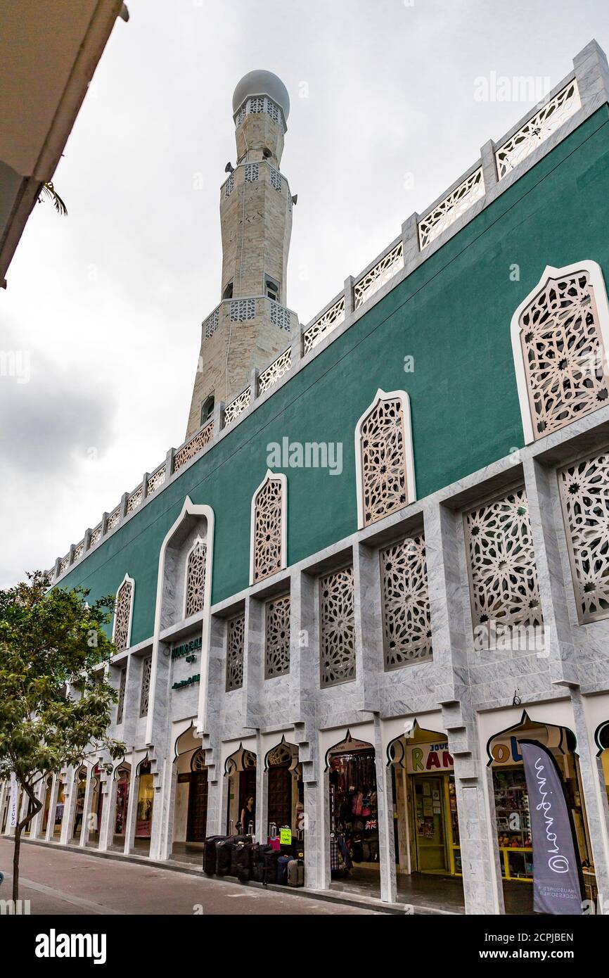 Mosquée, Grande Mosque de Saint-Denis, Saint-Denis, Ile de la Réunion ... Mosquée, Grande Mosque de Saint-Denis, Saint-Denis, Ile de la Réunion ...