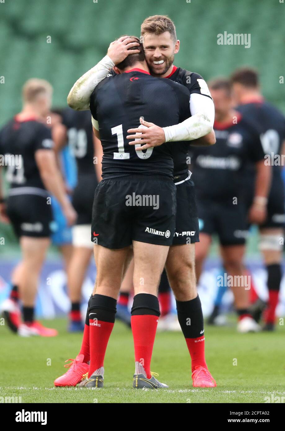Quart de finale de la coupe des champions deurope match aviva stadium ...