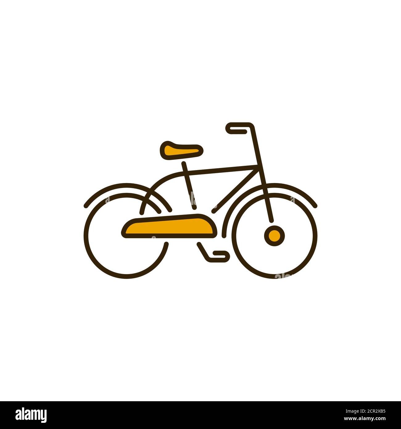 Pictogramme de vélo Banque d'images vectorielles - Alamy