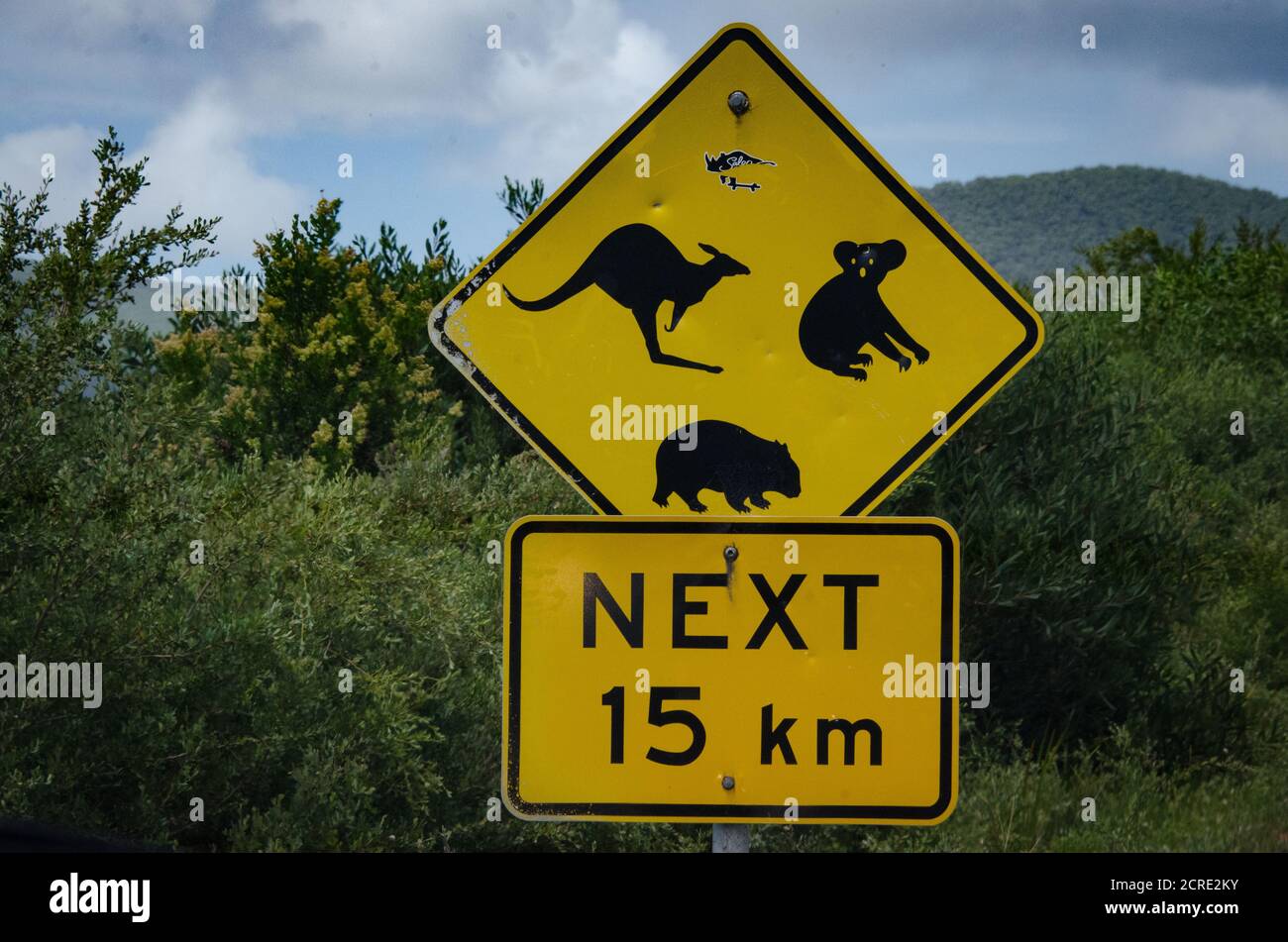 Australian road sign Banque de photographies et d’images à haute ...