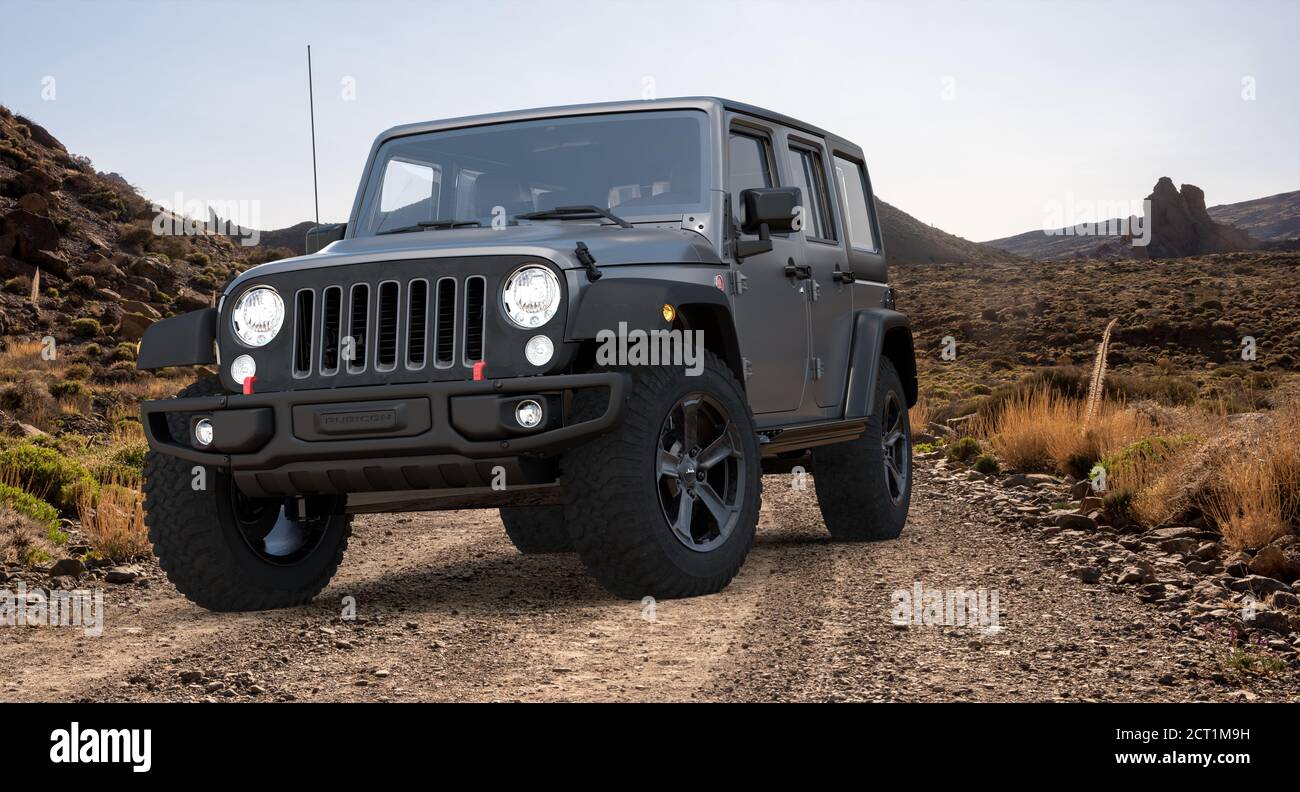 Jeep Wrangler Rubicon Recon Edition Photo Stock - Alamy