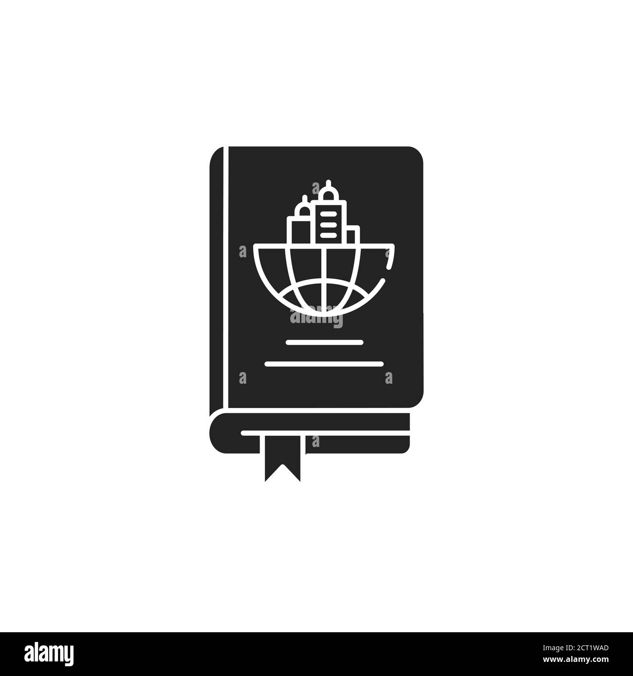 Tour guide pictogram Banque d'images vectorielles - Alamy