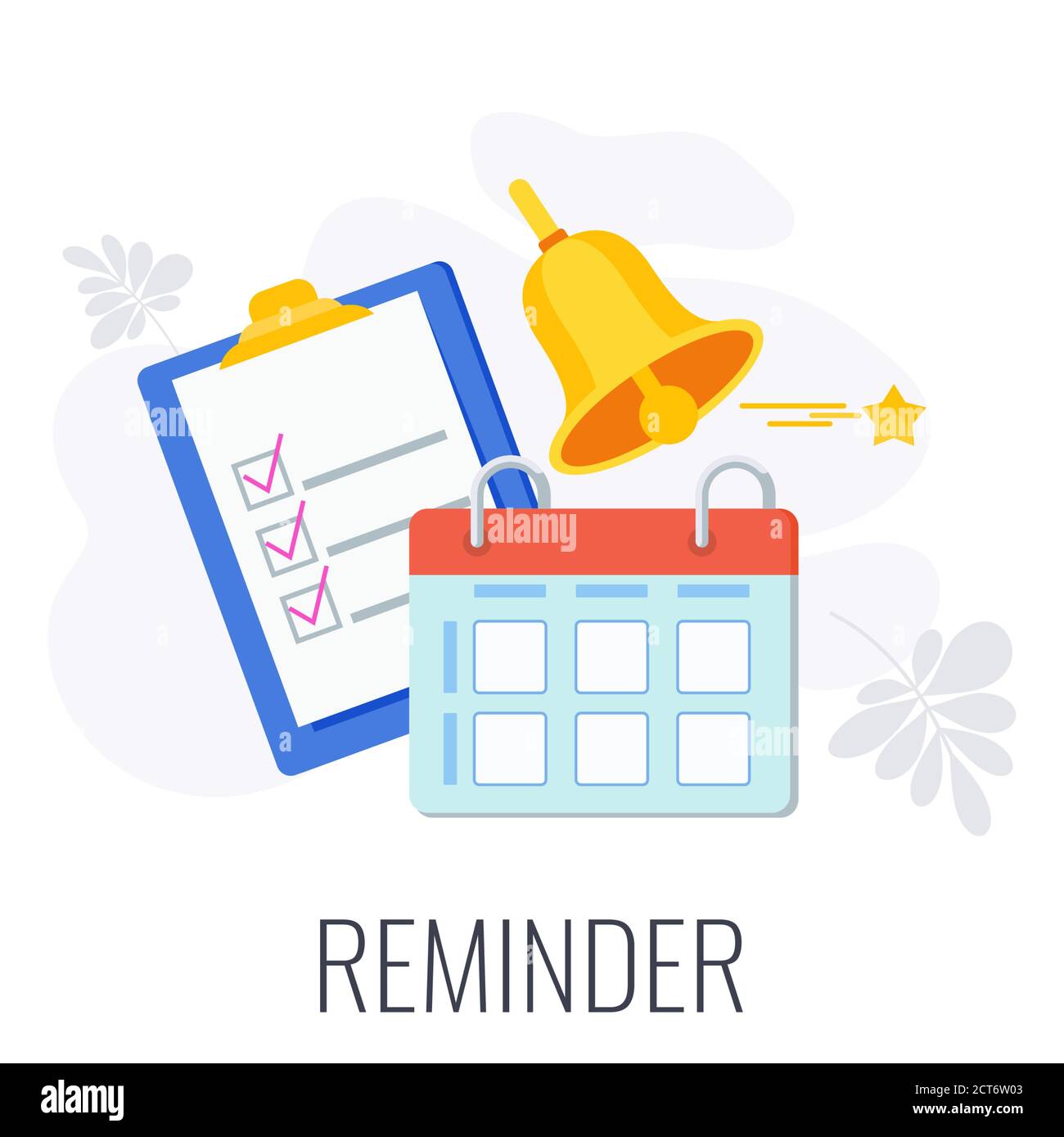 Icône Infographie de rappel. Illustration de dessin animé à plat Image ...