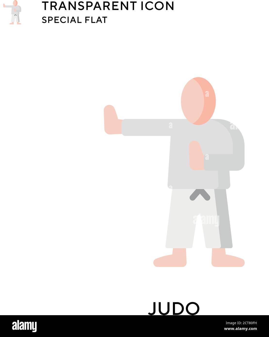Judo fighter icon vector vectors Banque de photographies et d’images à ...