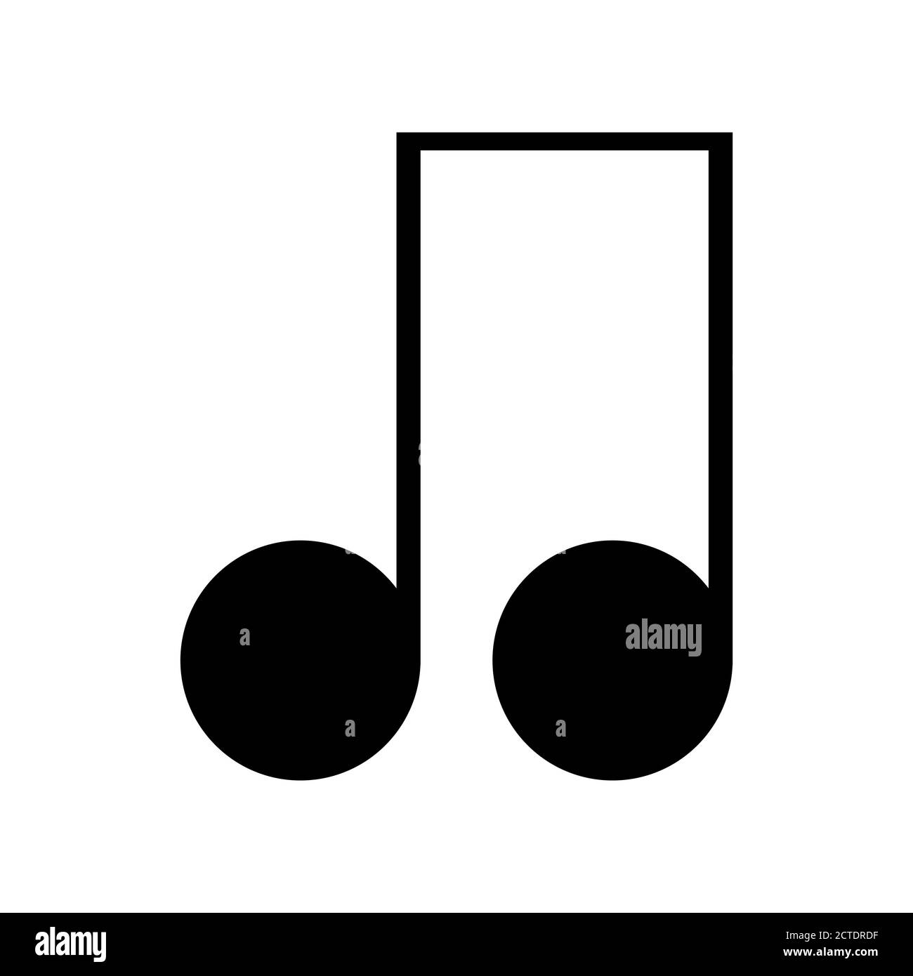 Symbole de note Banque d'images vectorielles - Alamy