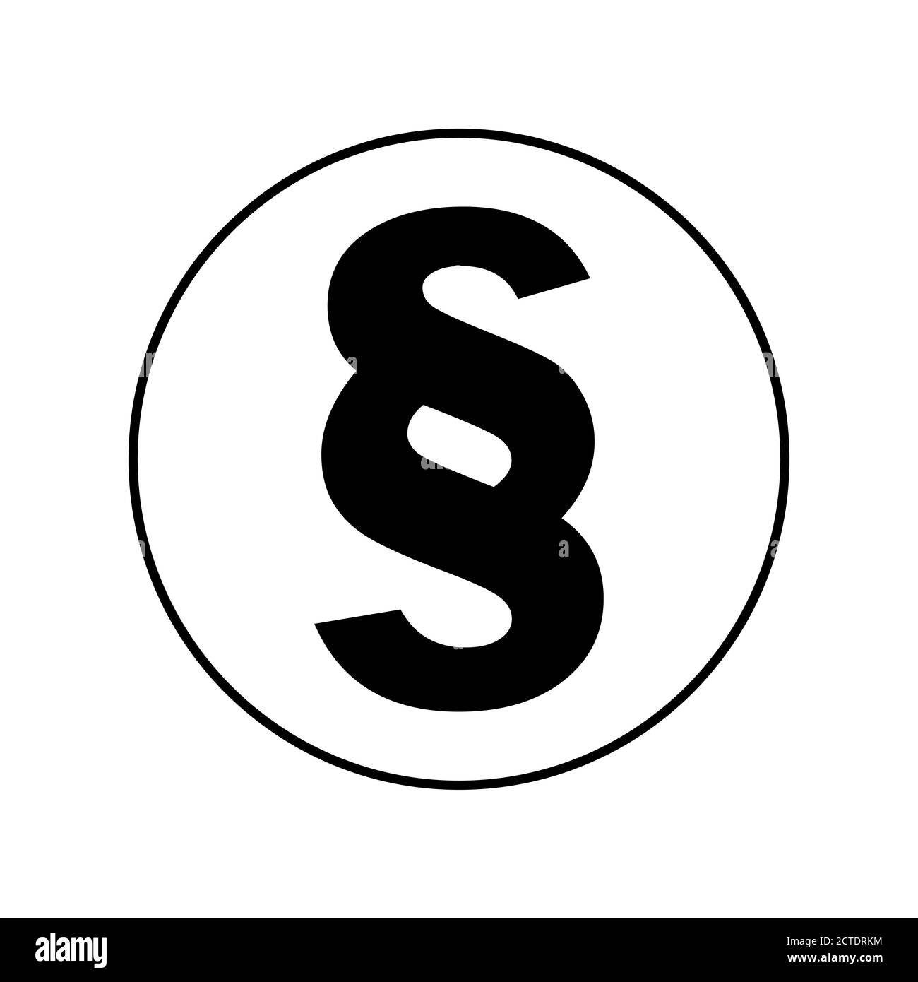 Icône de paragraphe, symbole de dessin d'illustration à vecteur plat ...