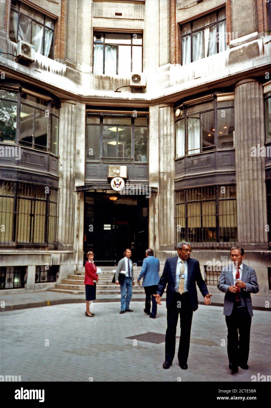 Immeuble de bureaux de la chancellerie de paris Banque de photographies ...