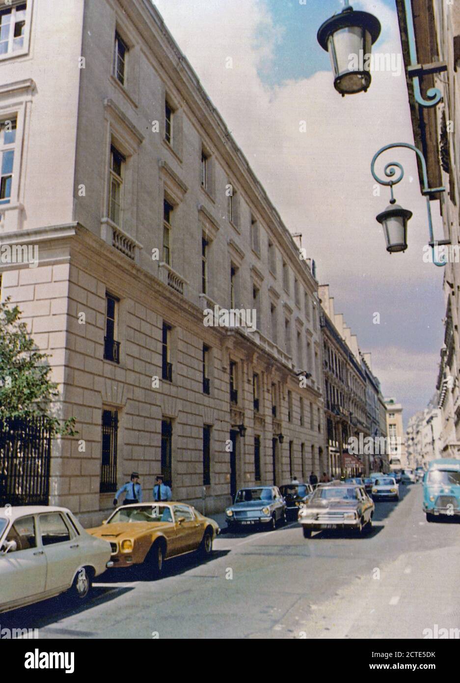 Immeuble de bureaux de la chancellerie de paris Banque de photographies ...