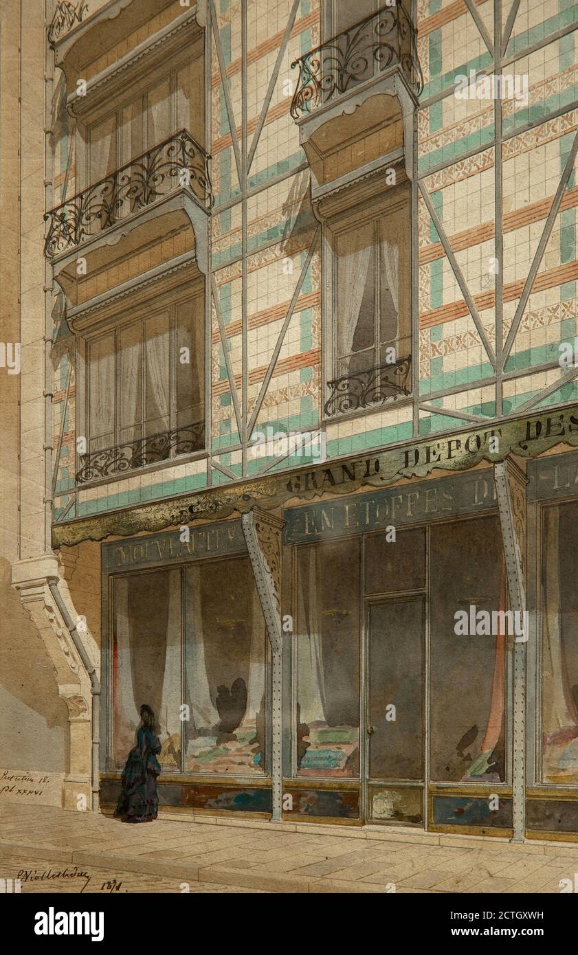 Eugène Viollet-le-Duc 1814-1879. Maisons à pans de fer et rénovation de ...