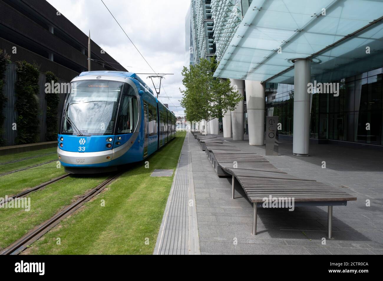 Nouvelles voies de tramway wolverhampton Banque de photographies et d ...