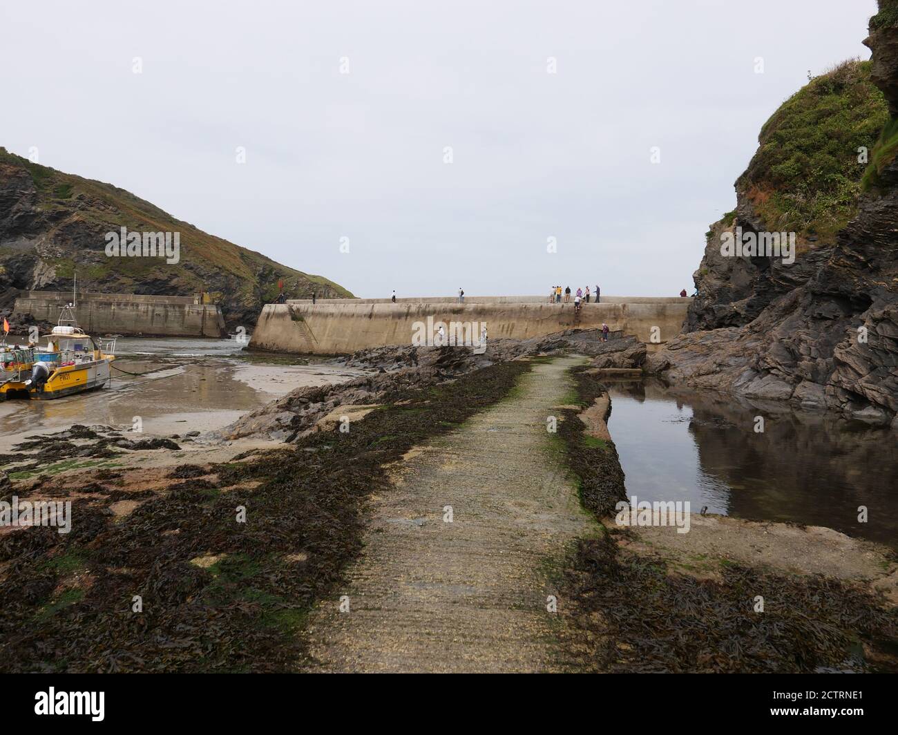 Port Issac est un petit village de pêcheurs sur la côte Atlantique du ...