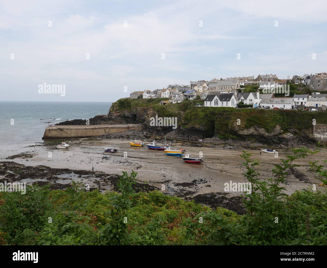 Port Issac est un petit village de pêcheurs sur la côte Atlantique du ...