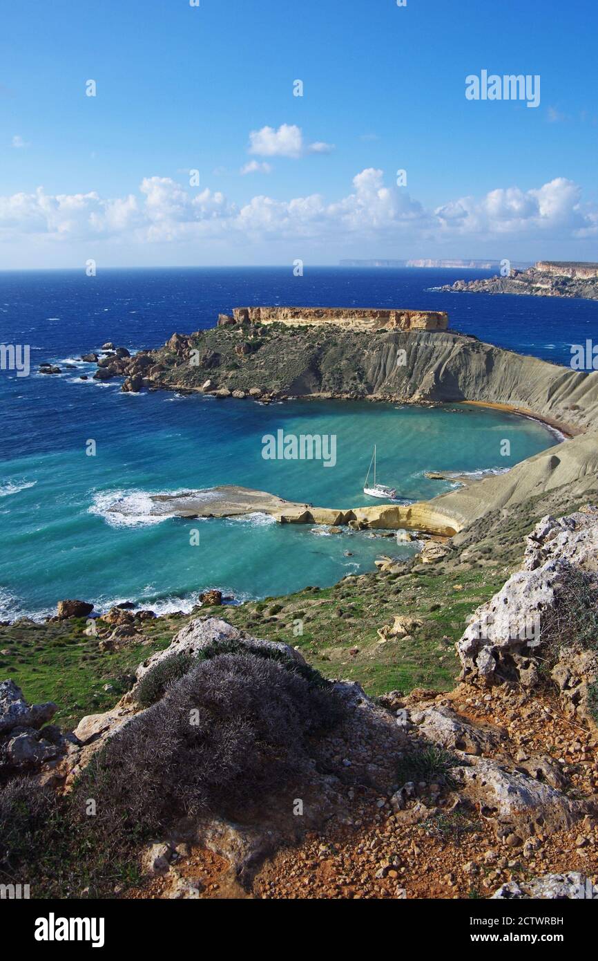 Gnejna bay malta Banque de photographies et d’images à haute résolution ...