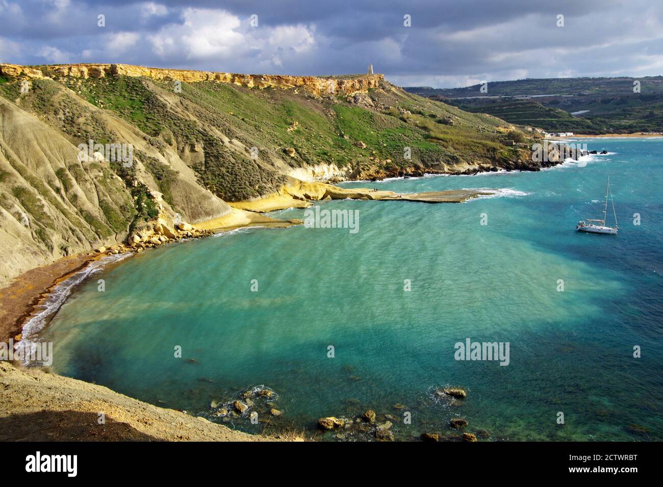 Gnejna bay malta Banque de photographies et d’images à haute résolution ...