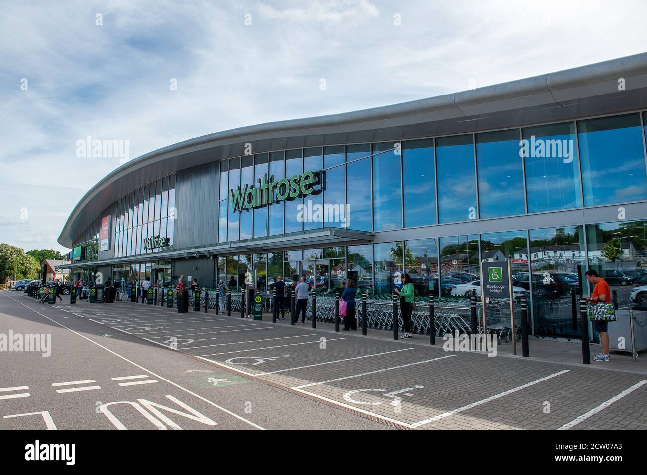 Waitrose supermarket pendant Banque de photographies et d’images à ...
