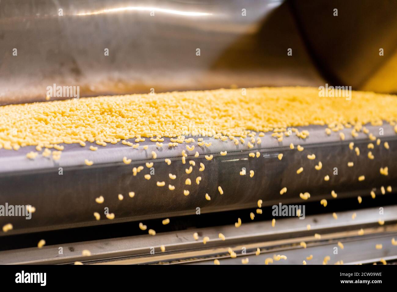 Fabrication de pâtes alimentaires convoyeur automatique, séchage et ...