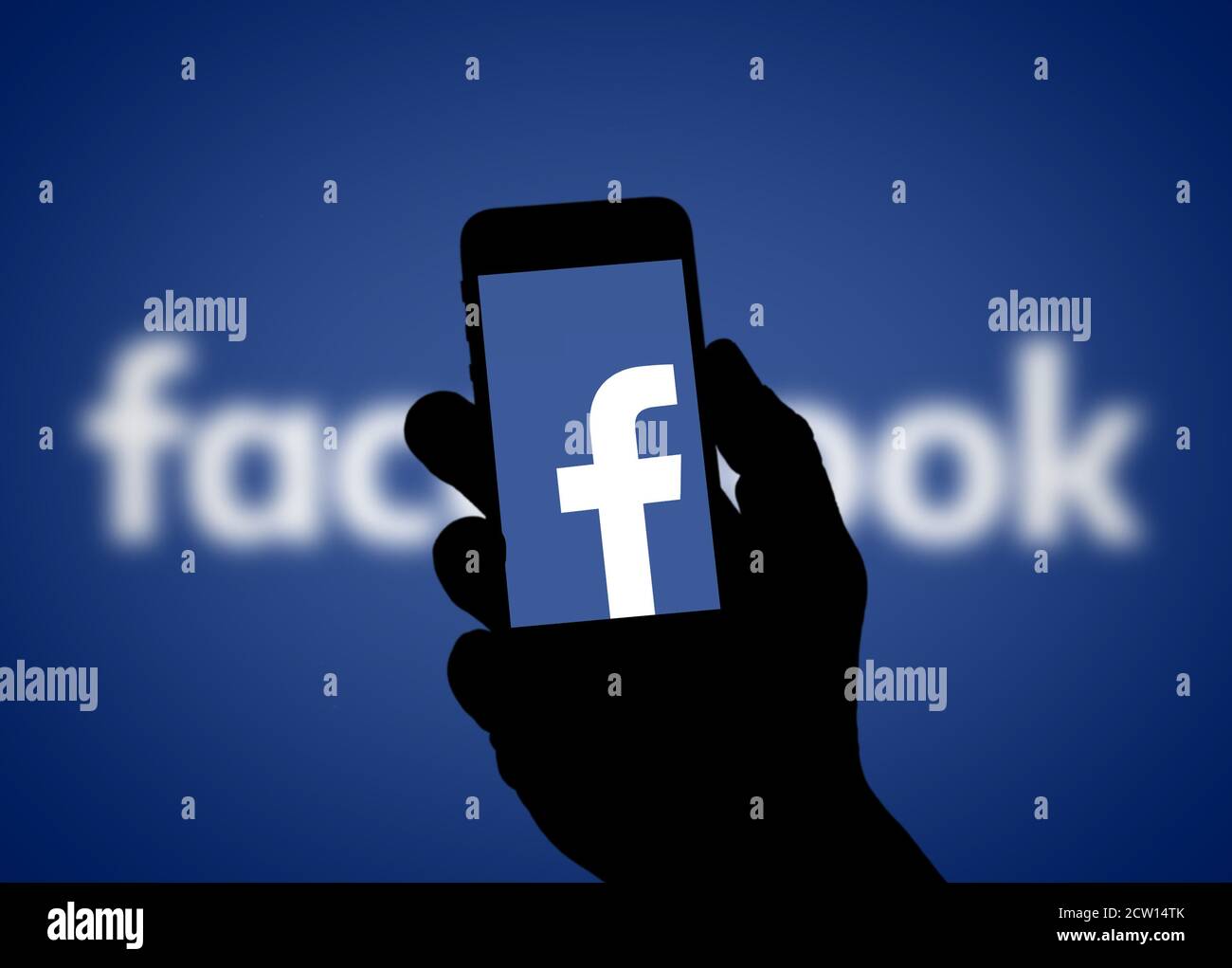 Facebook logo Banque de photographies et d’images à haute résolution ...