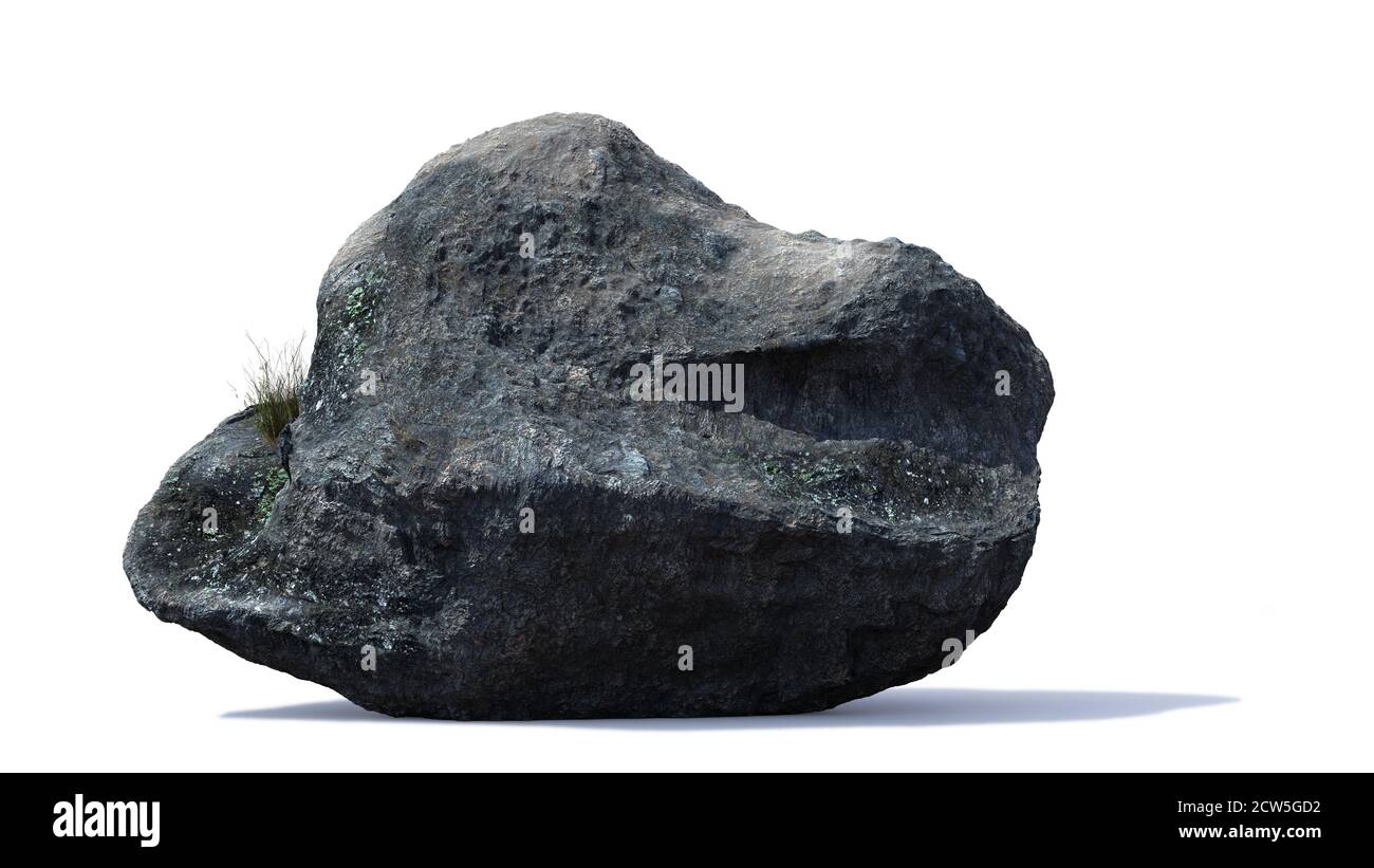 Texture de lichen sur rocher Banque d'images détourées - Alamy