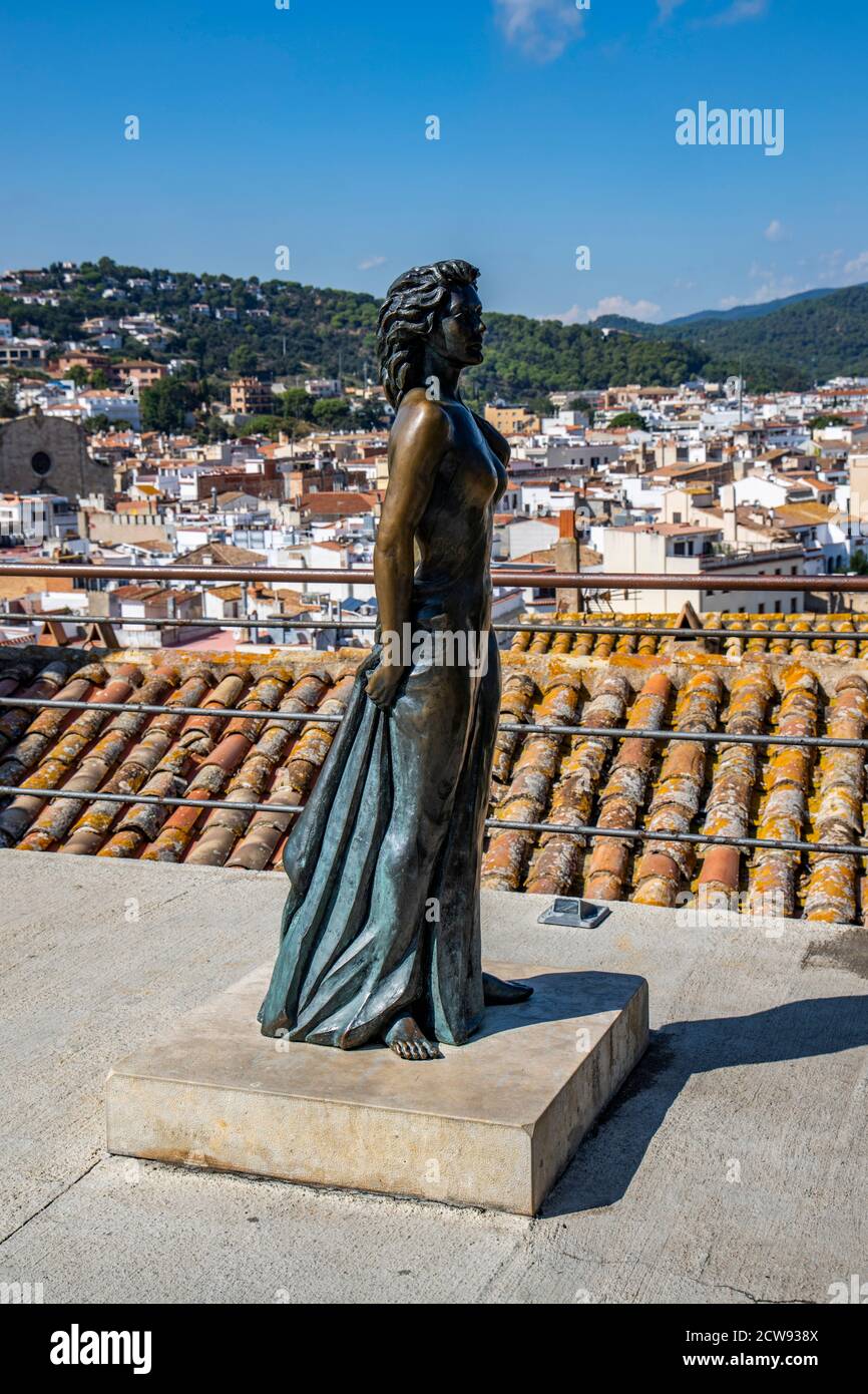 Statue En Bronze D Ava Gardner Tossa De Mar Comm morant Le Tournage statue-en-bronze-d-ava-gardner-tossa-de-mar-comm-morant-le-tournage
