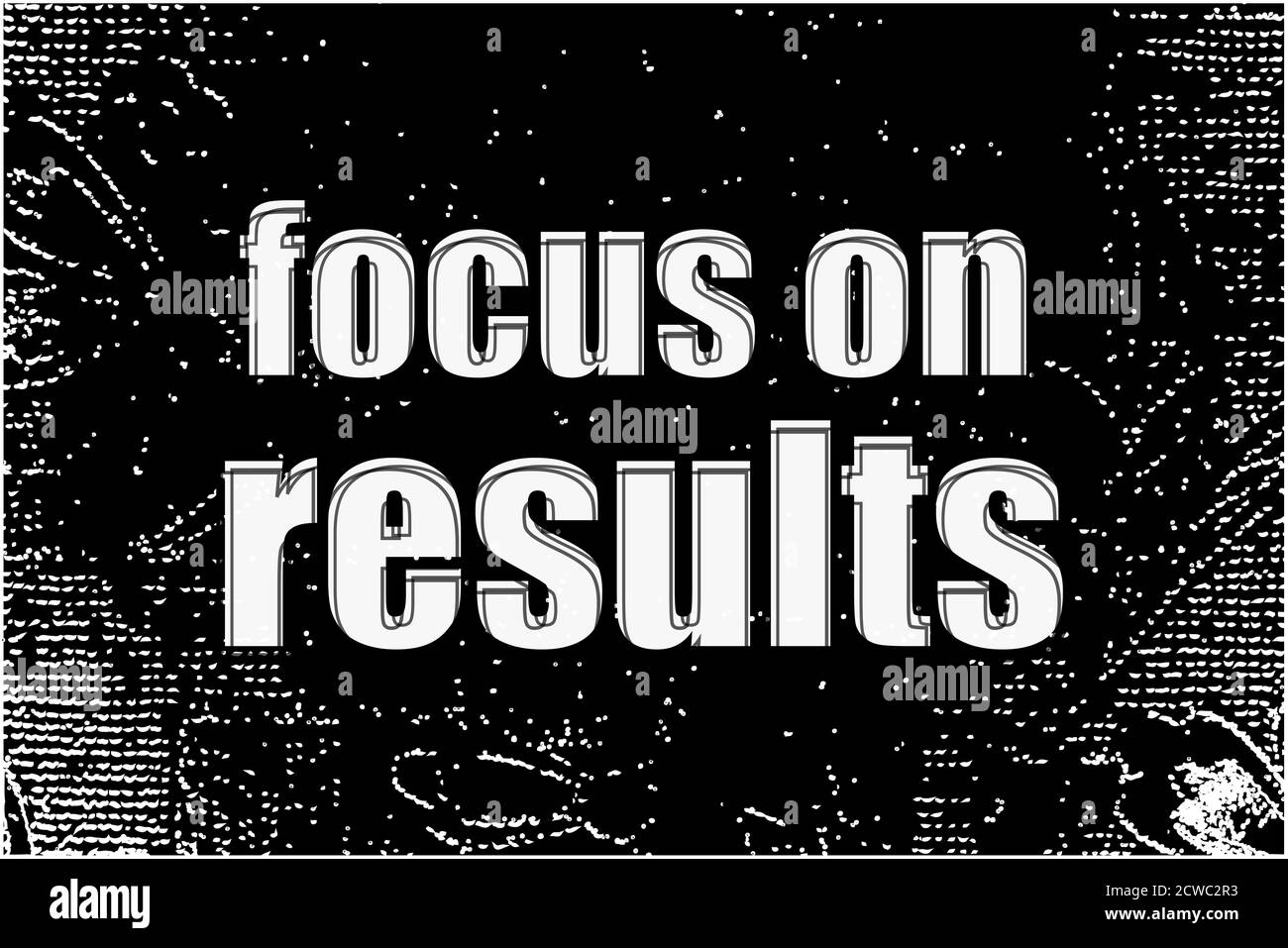 Concept de style de vie. Texte focus sur les résultats . Mots blancs ...