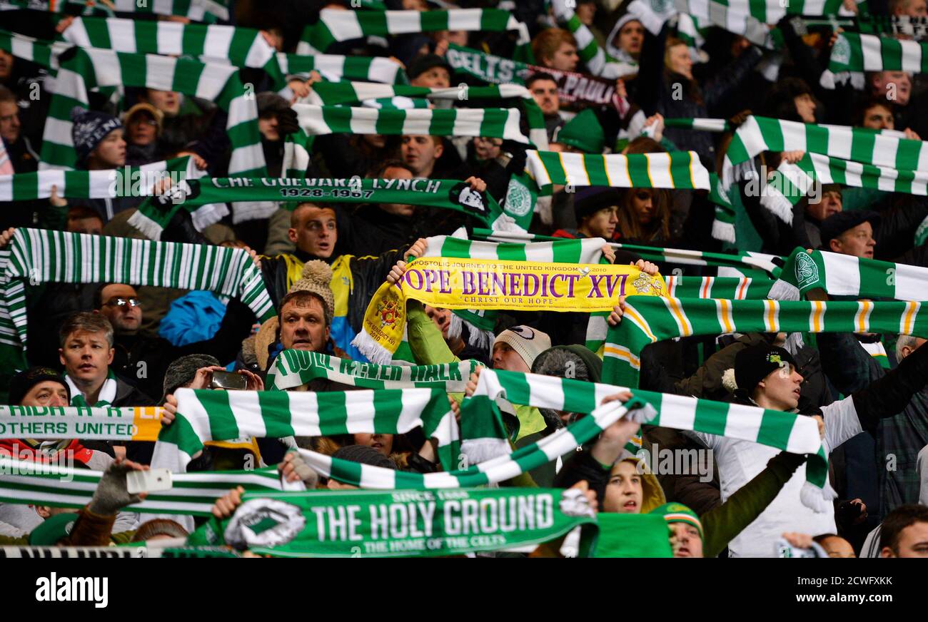 Celtic fans youll never walk alone Banque de photographies et d’images ...