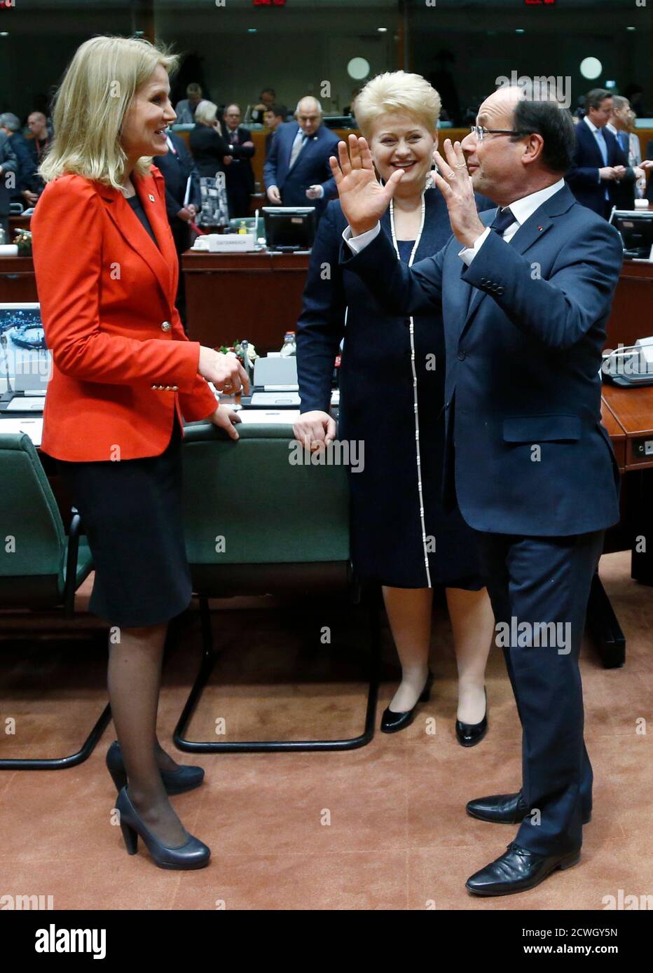 Helle thorning schmidt nouvel an Banque de photographies et d’images à ...