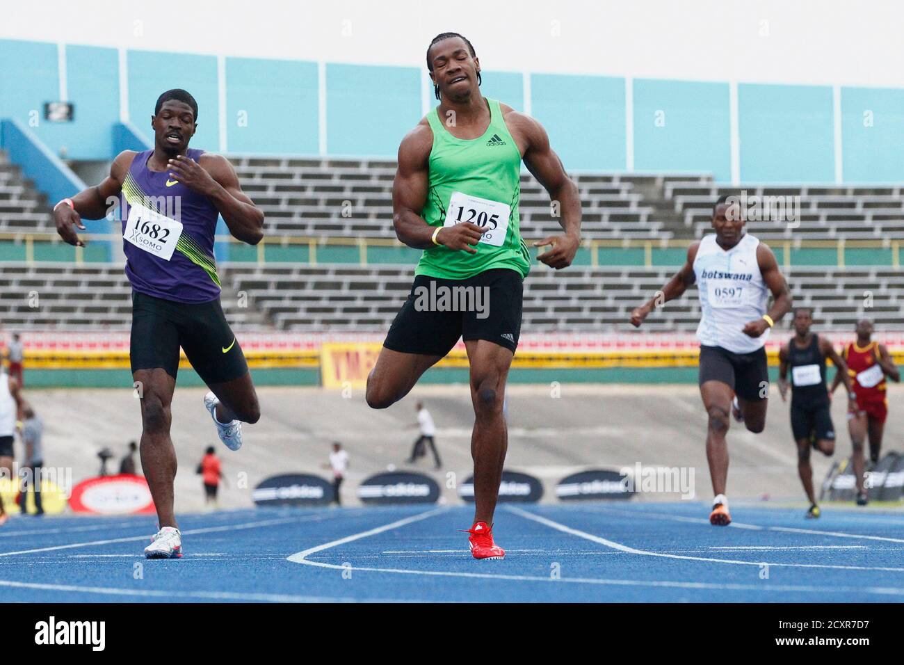 Jamaican sprinter yohan blake after Banque de photographies et d’images ...