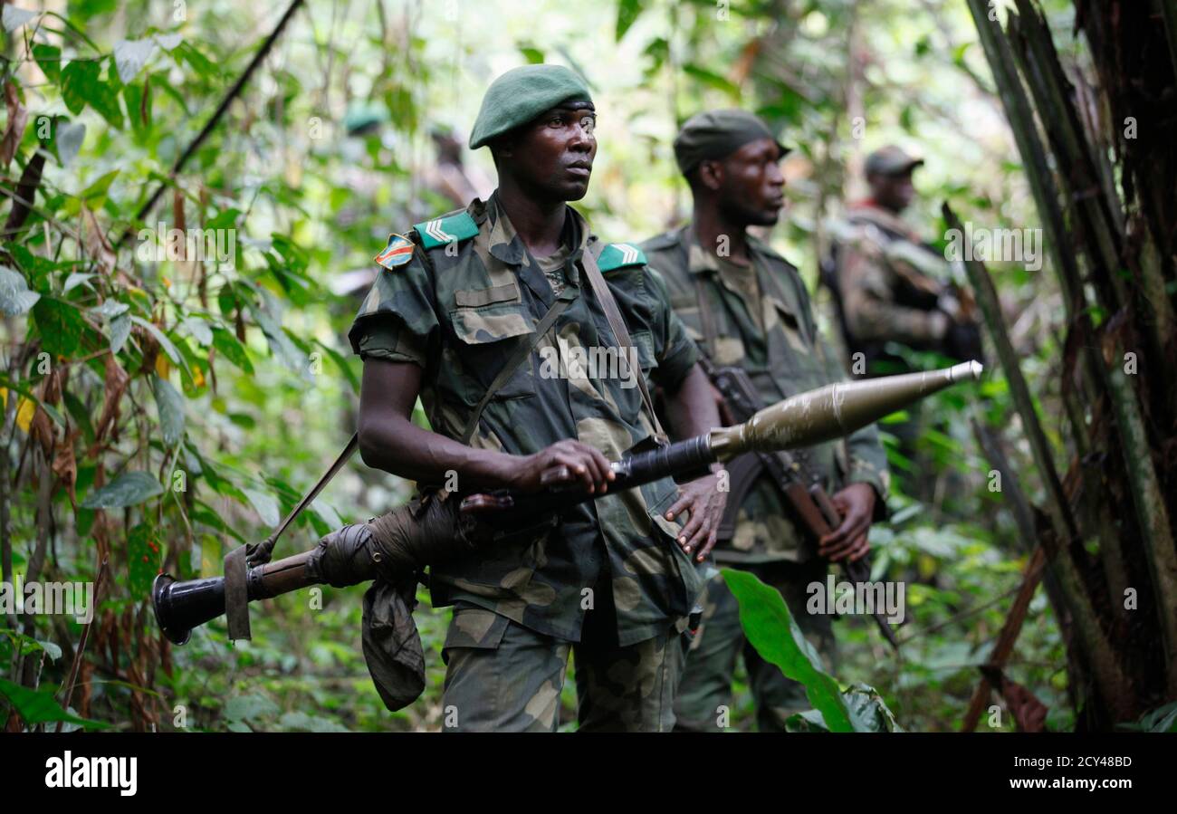 L'armée nationale de la rdc (fardc) Banque de photographies et d’images ...