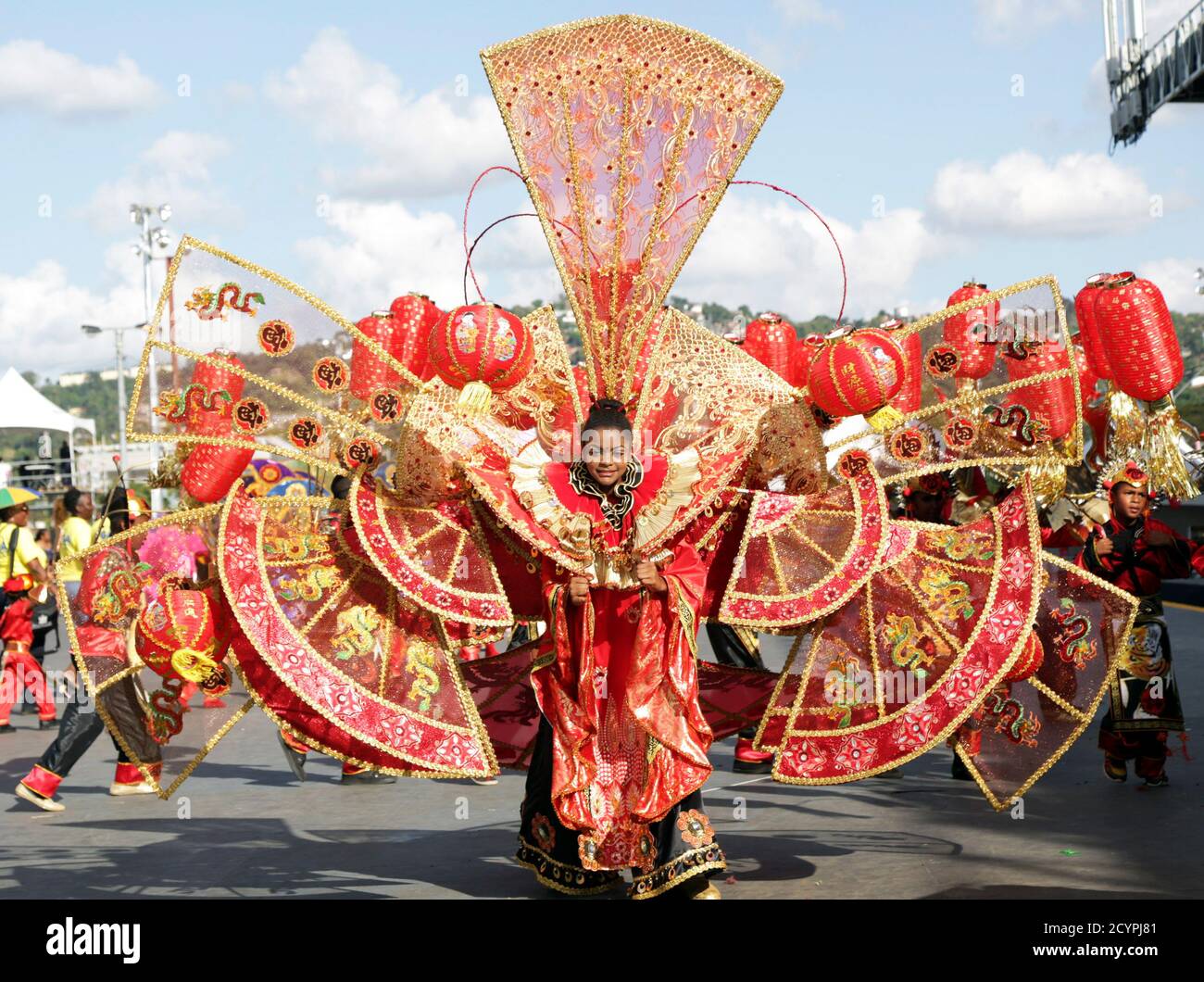 Carnaval de la croix rouge pour enfants Banque de photographies et d ...