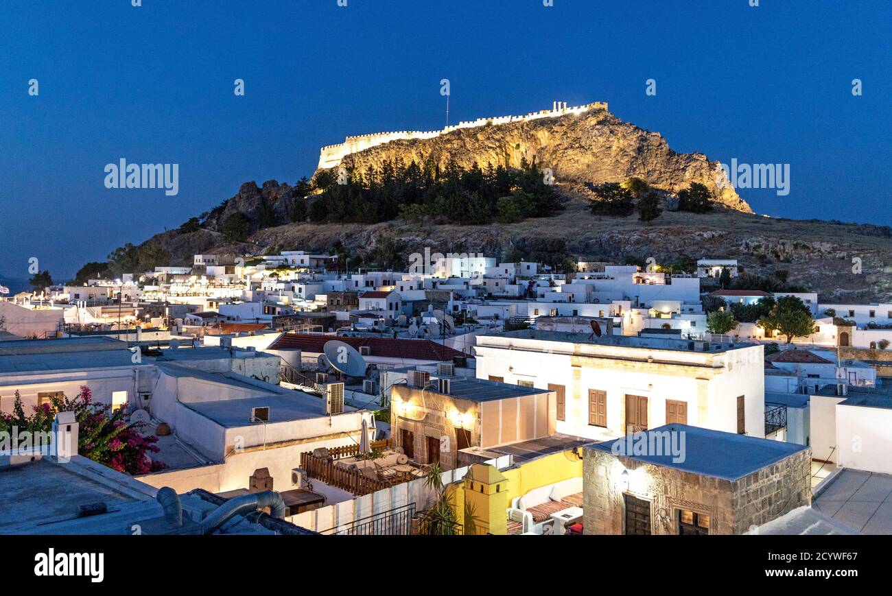 Villages de rhodes Banque de photographies et d’images à haute ...