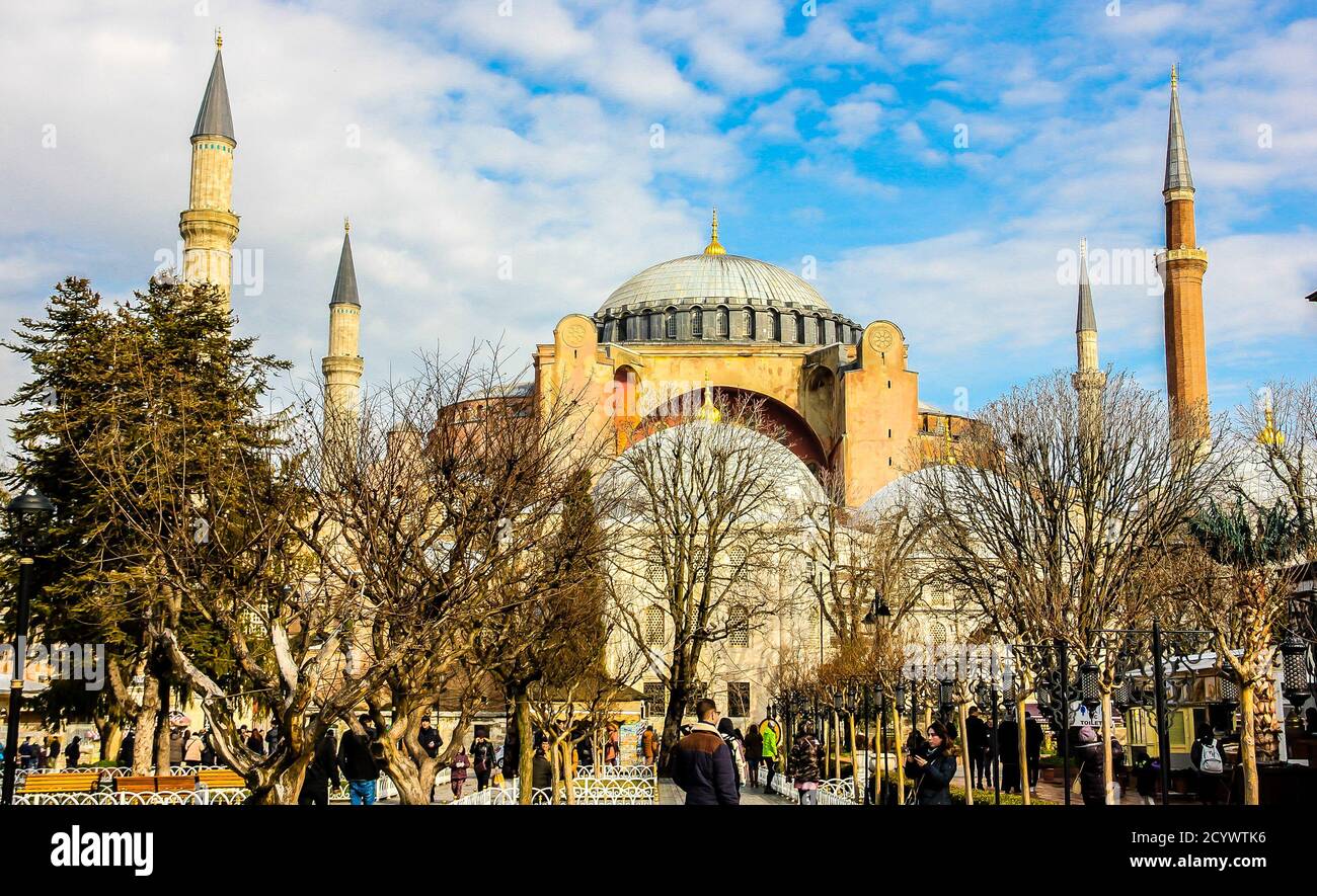 Basilique sainte sophie istanbul Banque de photographies et d’images à ...