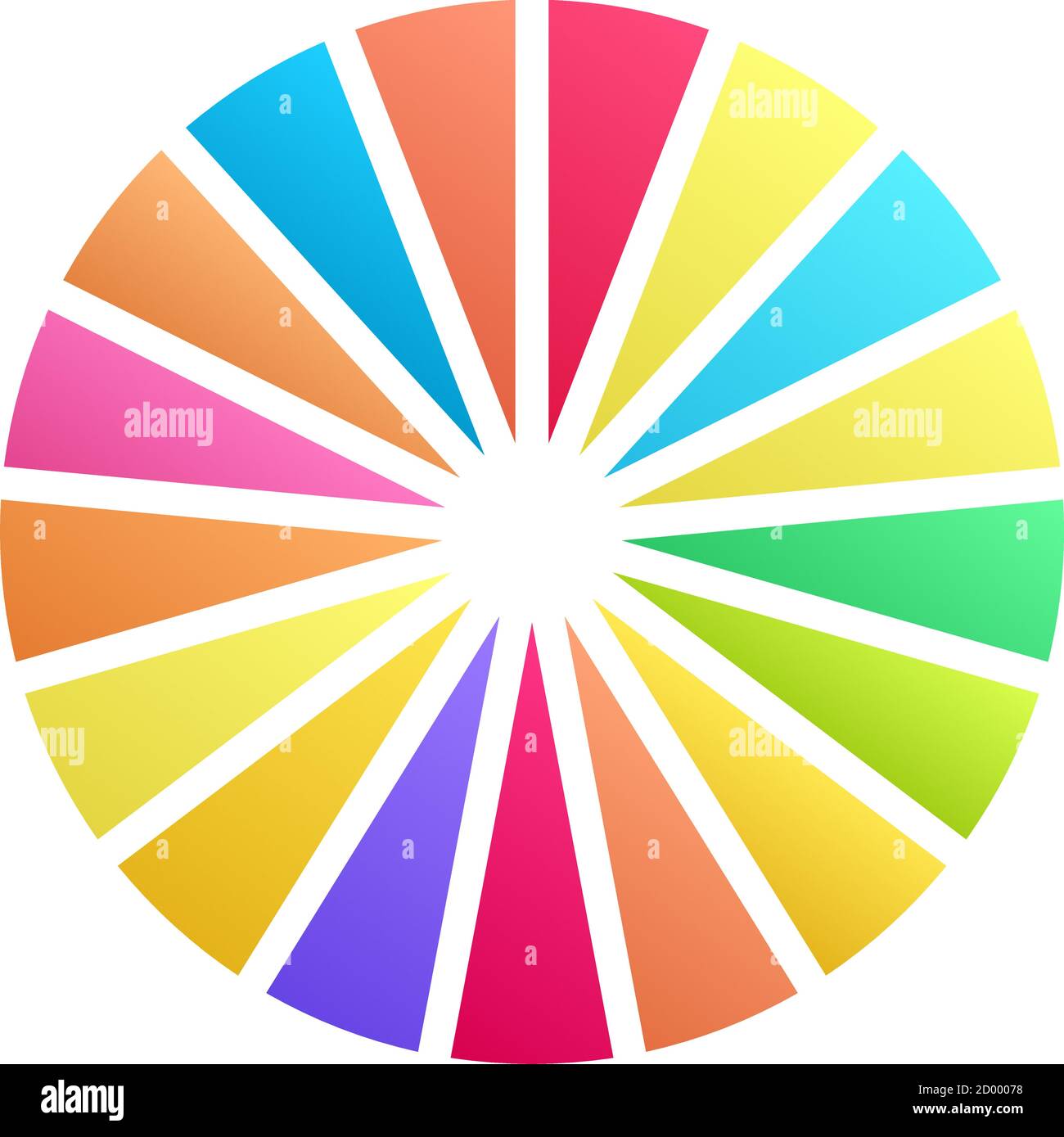 graphique circulaire simple et illustration vectorielle de diagramme ...