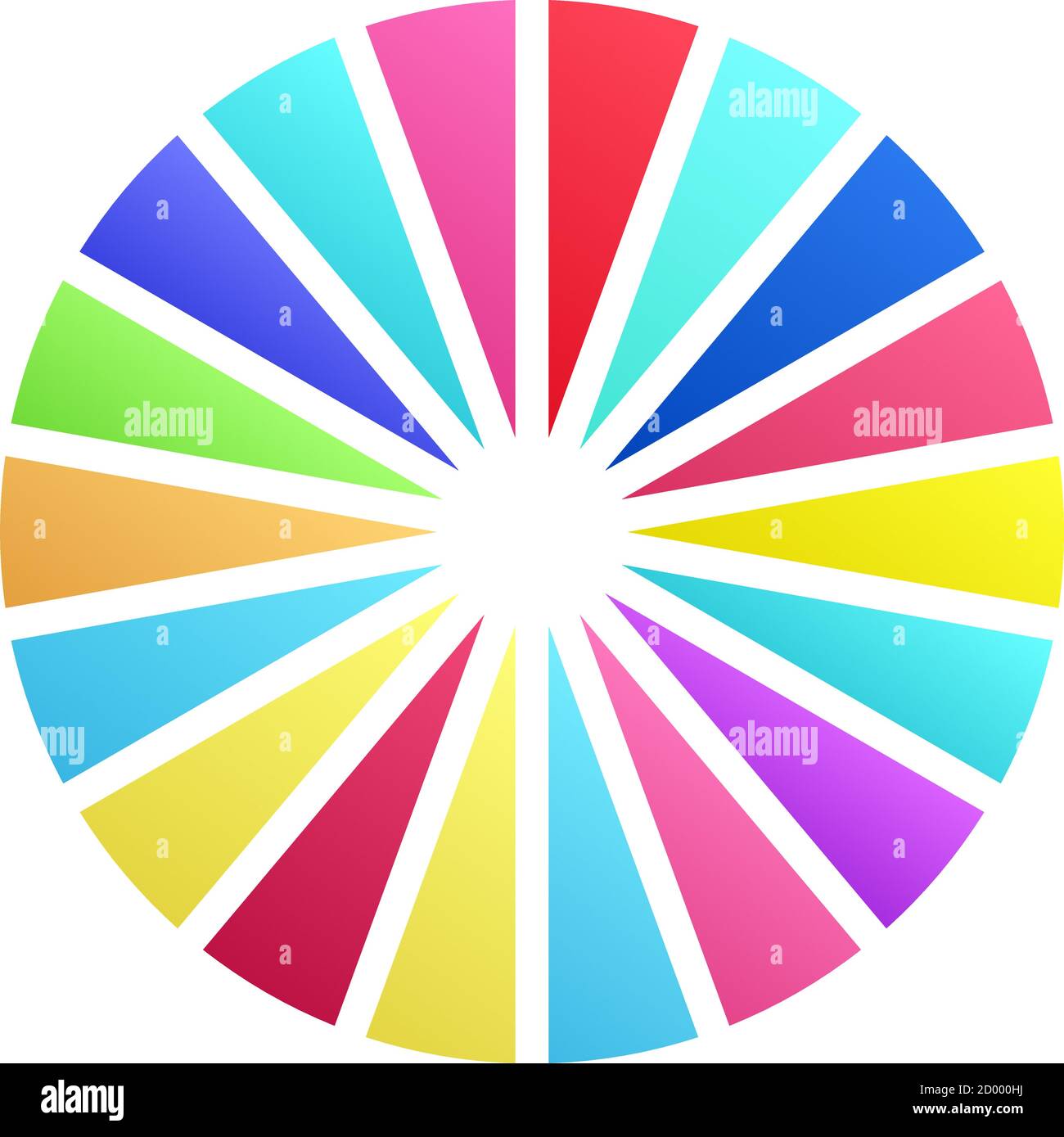 graphique circulaire simple et illustration vectorielle de diagramme ...