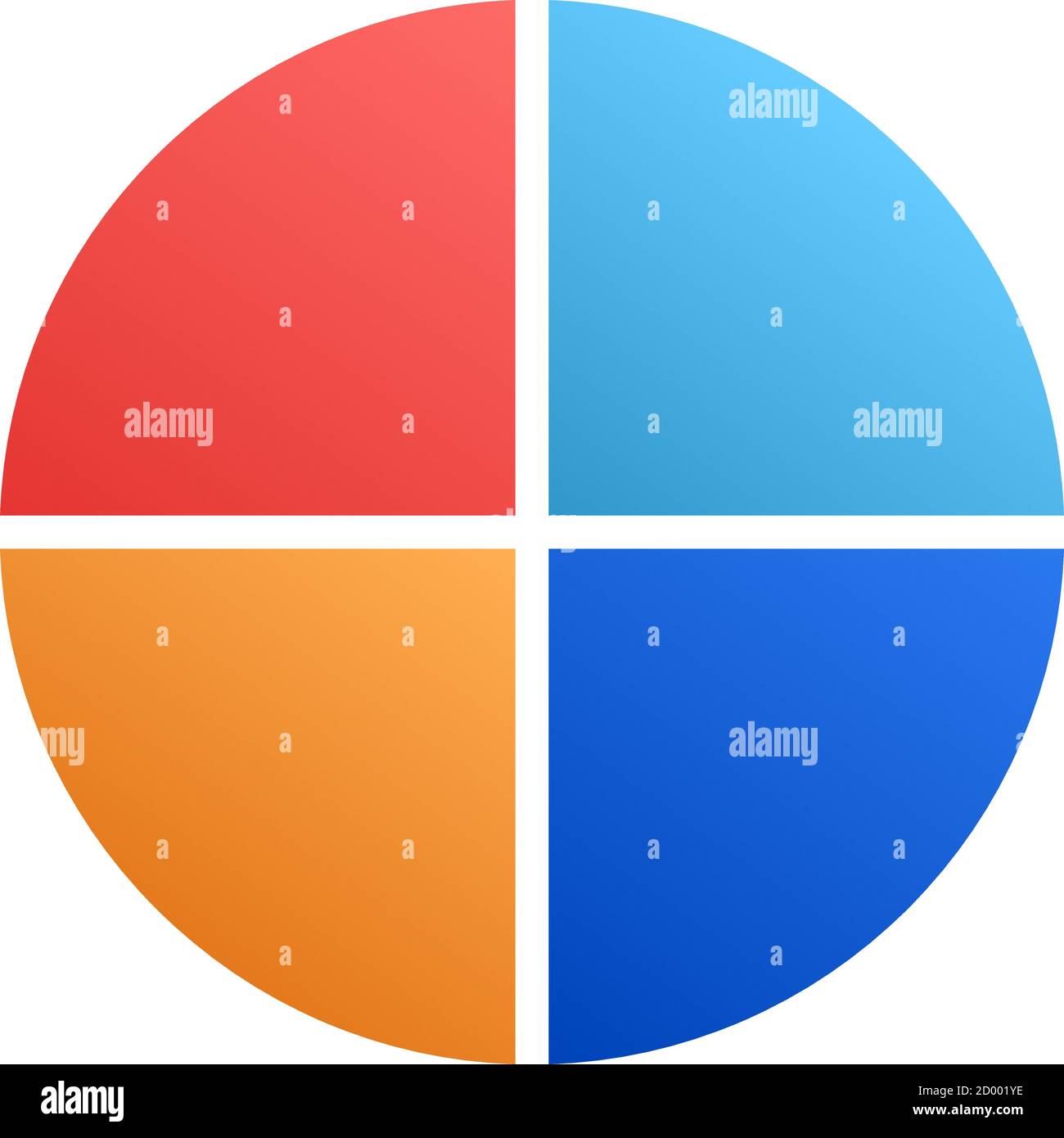 graphique circulaire simple et illustration vectorielle de diagramme ...