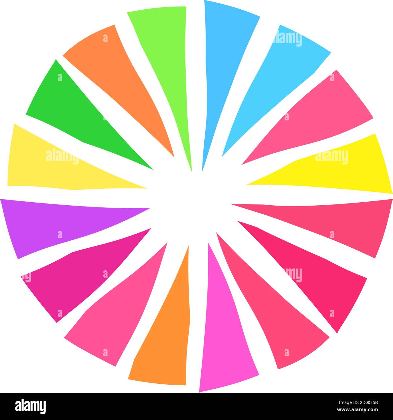 graphique circulaire simple et illustration vectorielle de diagramme ...