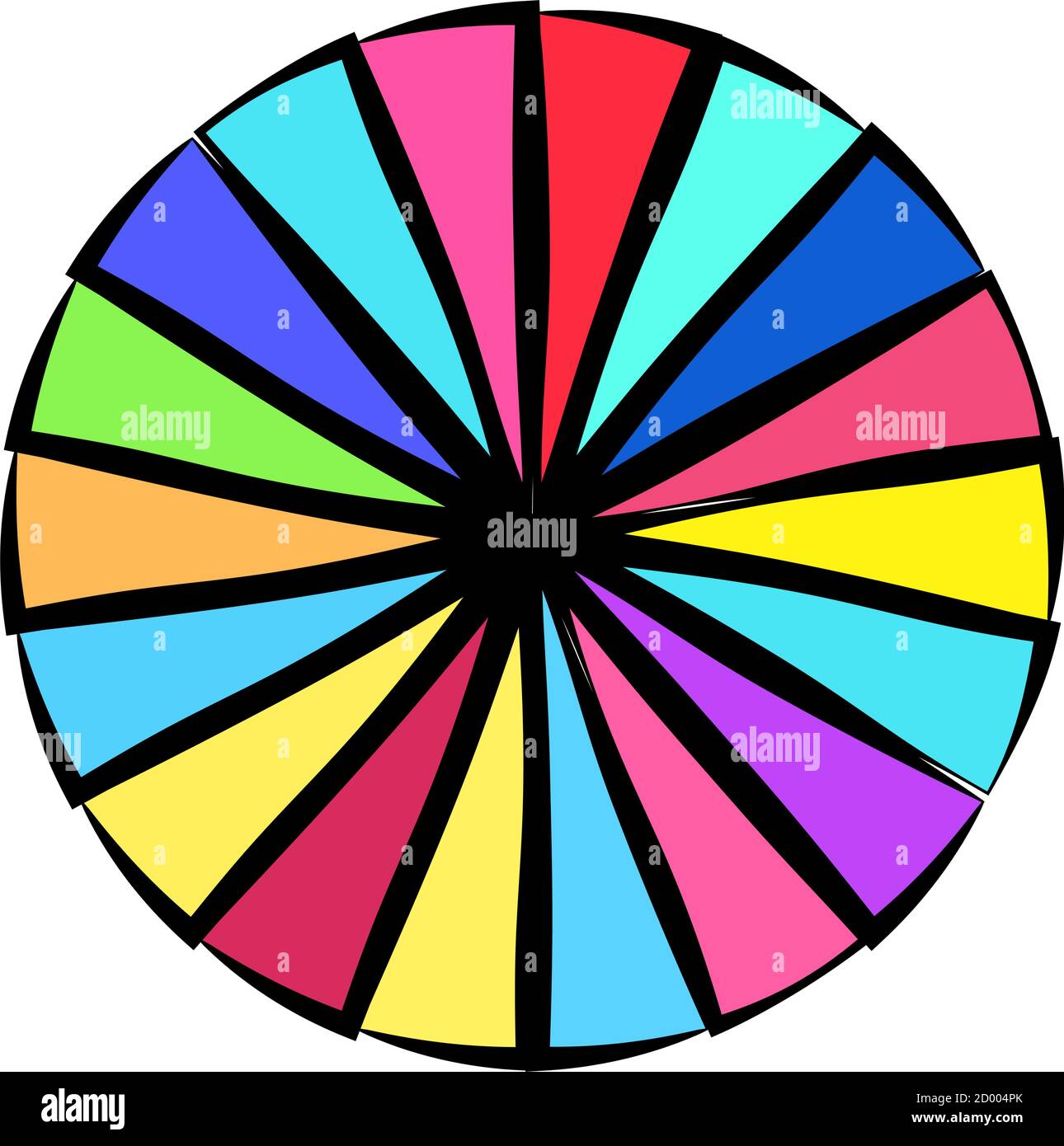 graphique circulaire simple et illustration vectorielle de diagramme ...