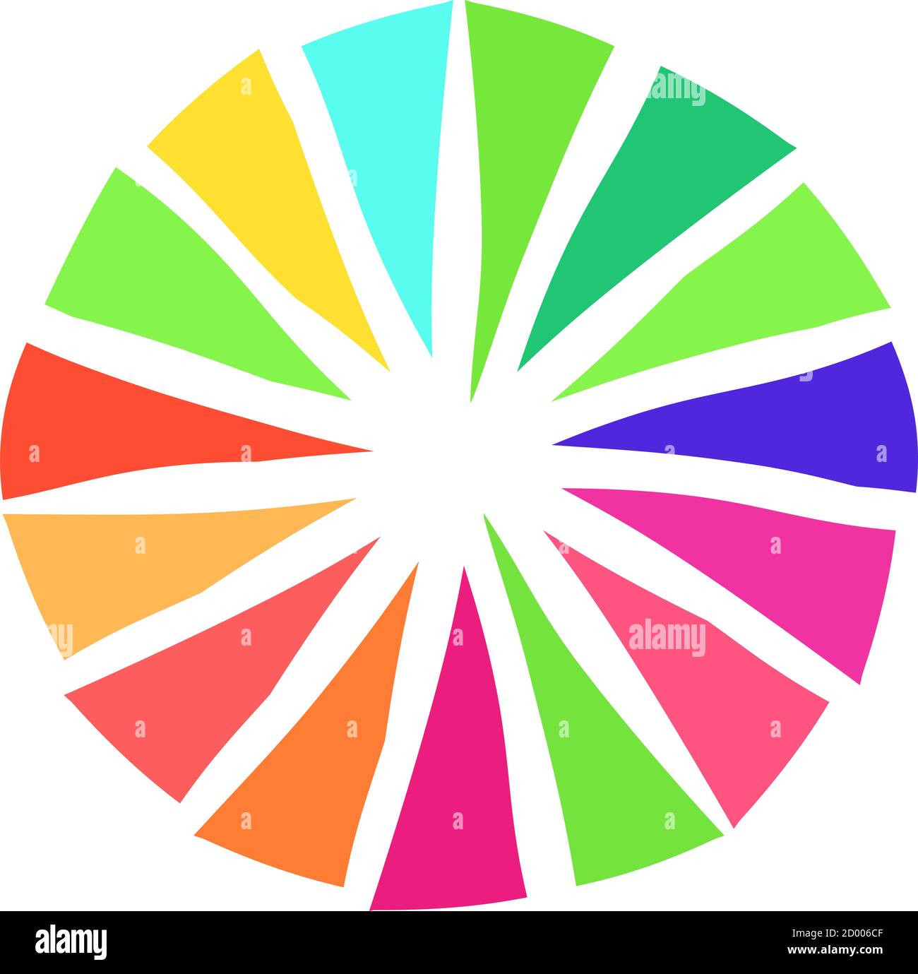 graphique circulaire simple et illustration vectorielle de diagramme ...