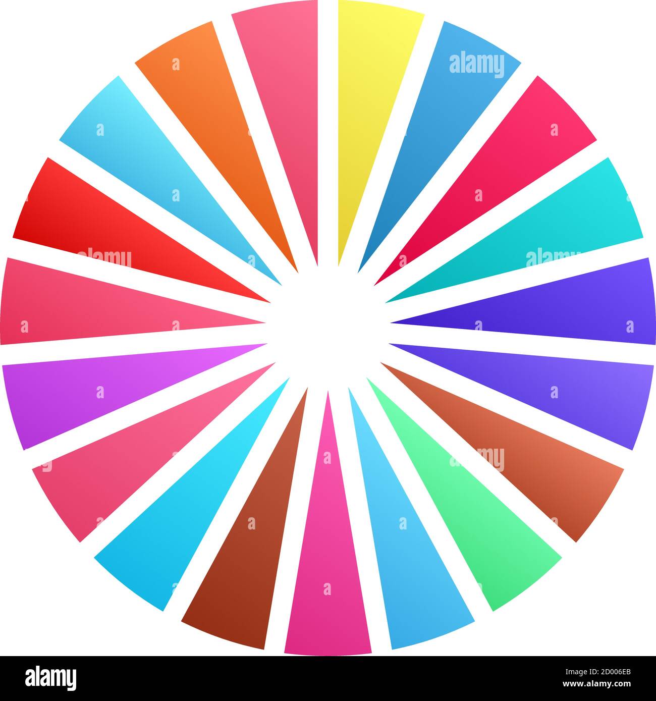graphique circulaire simple et illustration vectorielle de diagramme ...