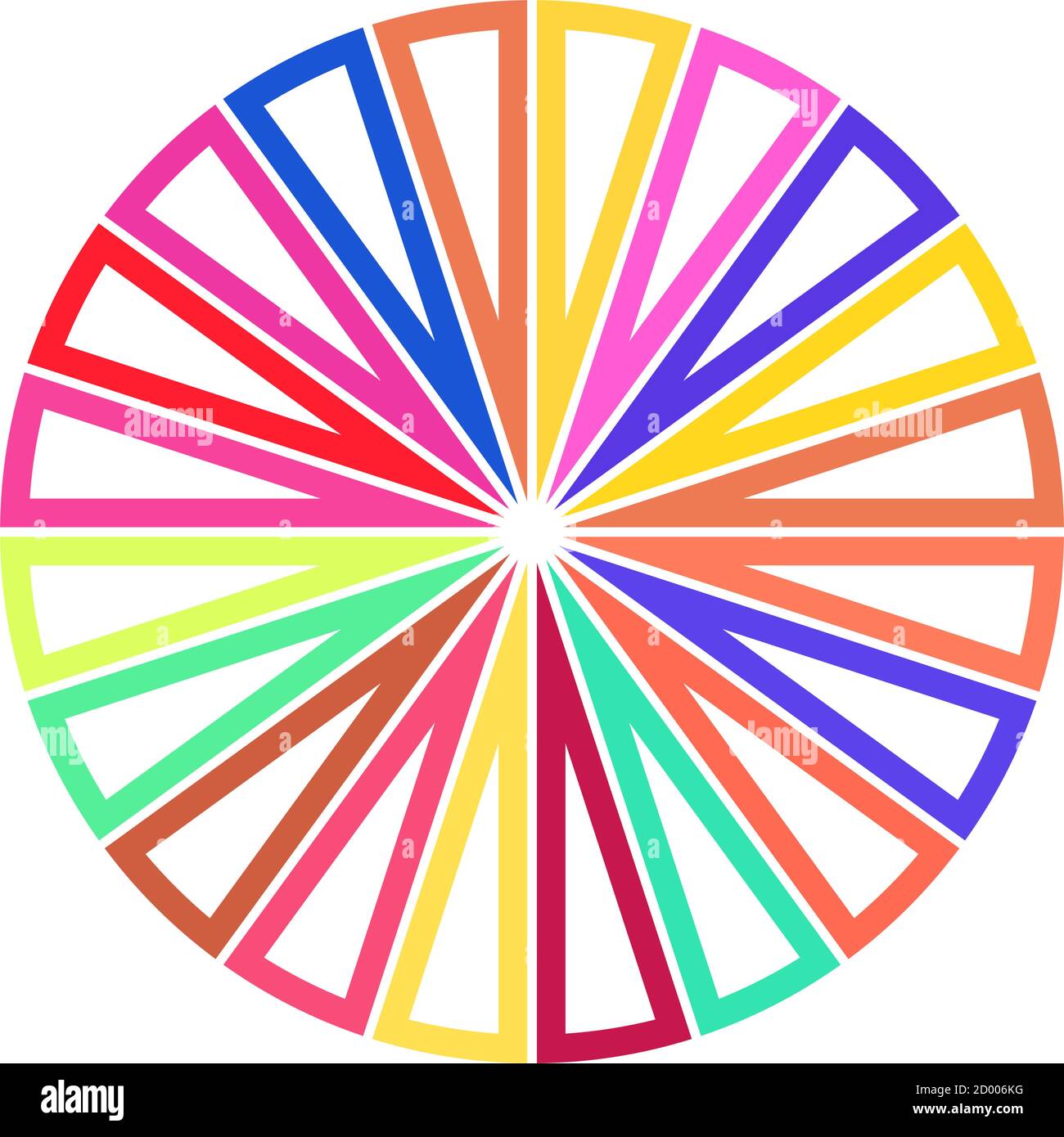 graphique circulaire simple et illustration vectorielle de diagramme ...